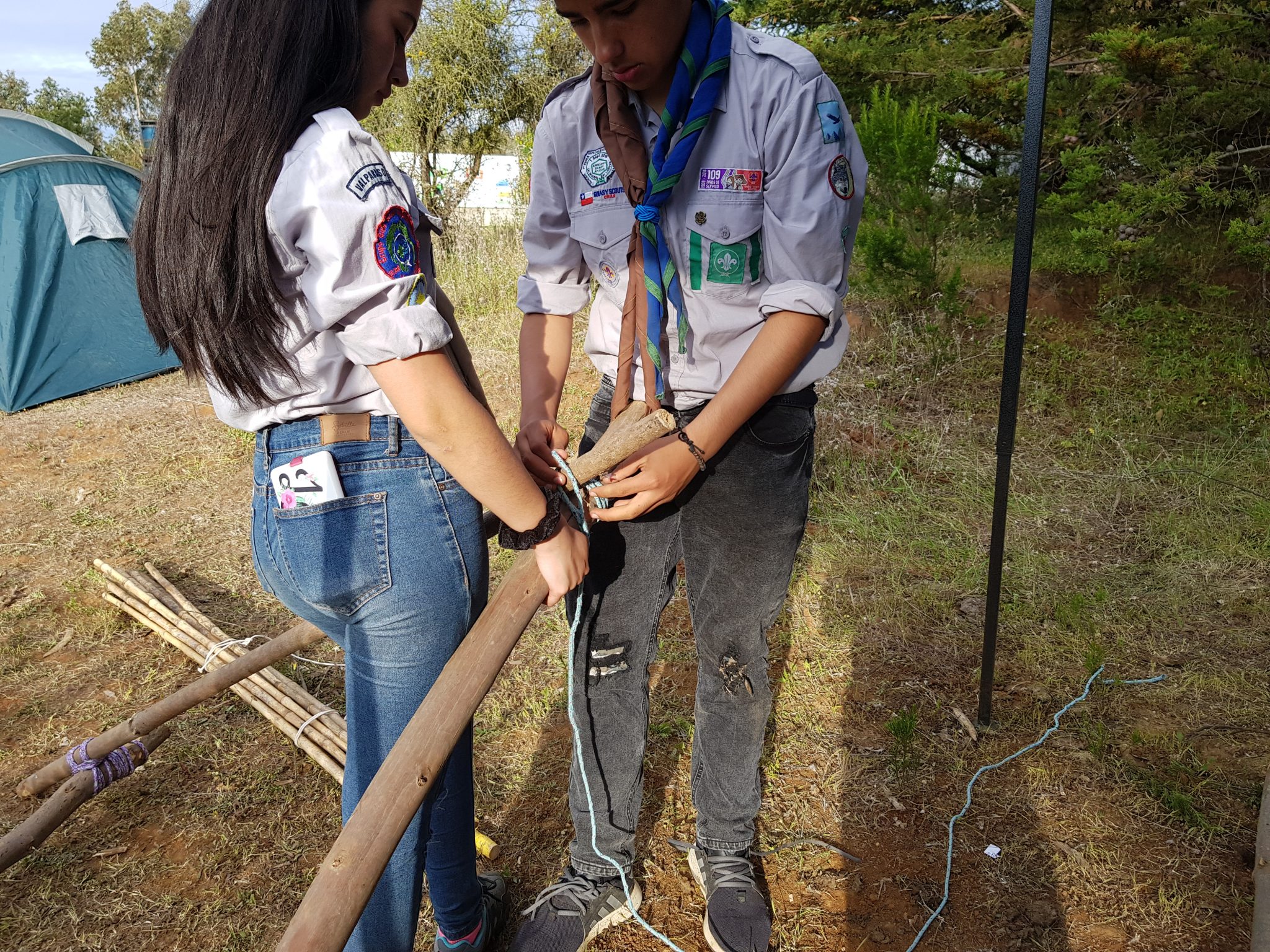 Más de 400 Guías y Scouts vivieron entretenido Campamento Distrital de ...